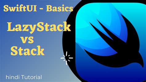 difference between lazystack and stack in swiftui lazyvstack vstack
