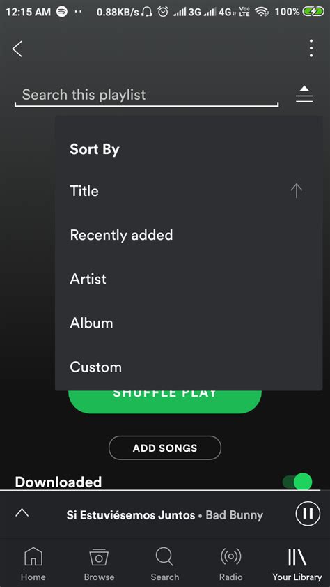 playlist sorting doesn t work properly the spotify community