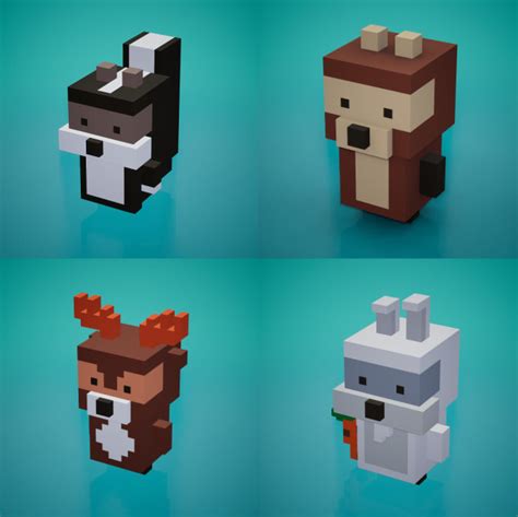 create high quality voxel characters and assets by tamtamche fiverr
