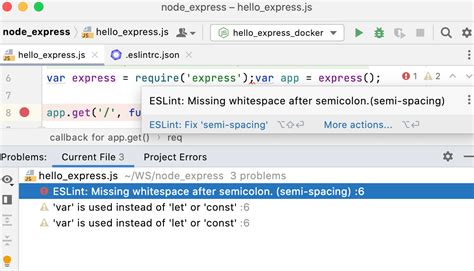 eslint jetbrains rider documentation