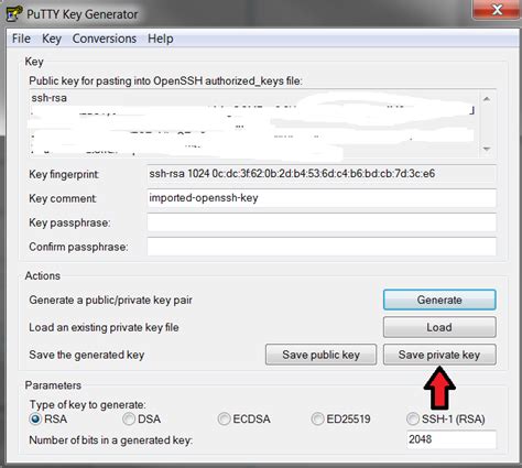 git bash pageant does not load ssh 2 key generated with