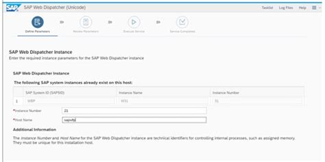 sap web dispatcher installation step by step sap blogs