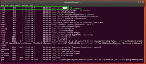how to use the ps command to find running processes on