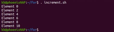 bash script for loop explained with examples phoenixnap kb