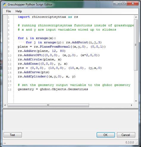python component for grasshopper steve baer s notes