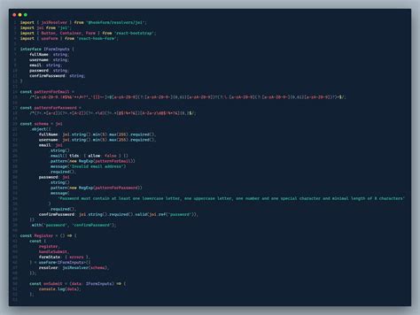 reactjs confirm password validation is not working in react hook form