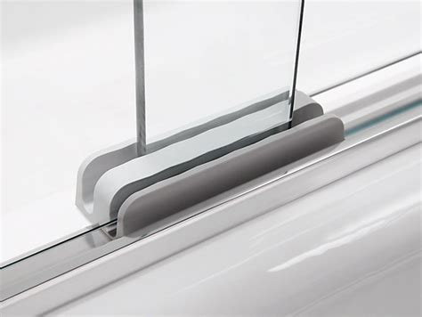 Frameless Glass Shower Door Bottom Guide Glass Door Ideas