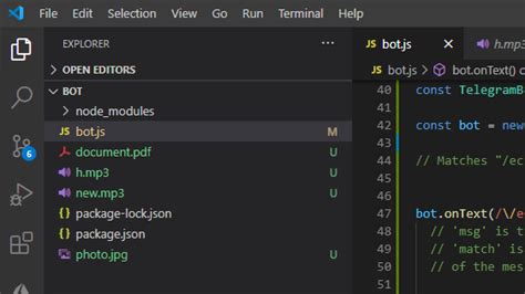 node js bot help method geeksforgeeks