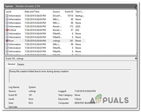 how to fix dump file creation failed due to error during dump creation