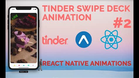 2 tinder ui clone swipe deck animation tutorial react native pan