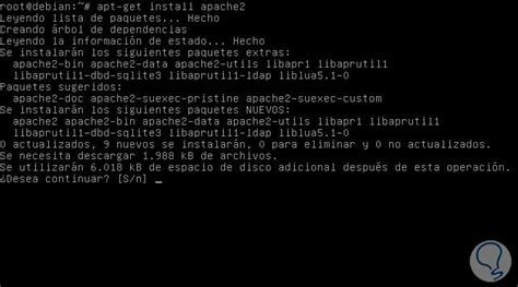 cómo instalar lamp apache mysql php en debian 8 solvetic