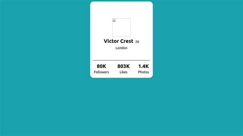 profile card component frontend