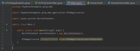 using thymeleaf only to make a simple java app for beginners without