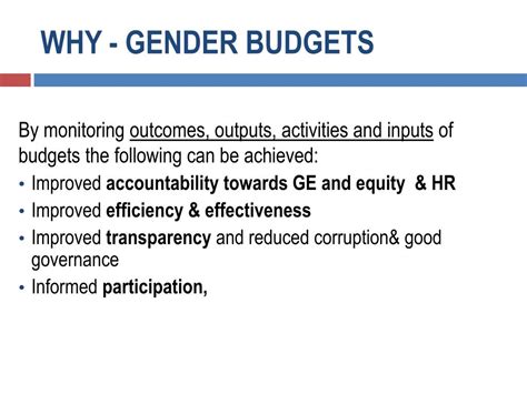 Ppt Gender Responsive Budgeting Powerpoint Presentation Free