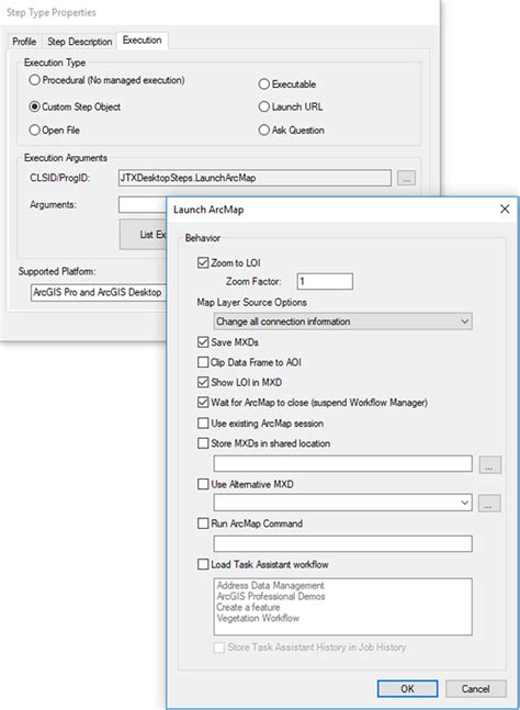workflow manager classic custom steps—arcmap documentation
