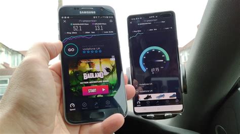 vodafone 5g versus vodafone 4g speed test benisnous