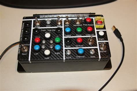 diy arduino button box update external finished some coding still