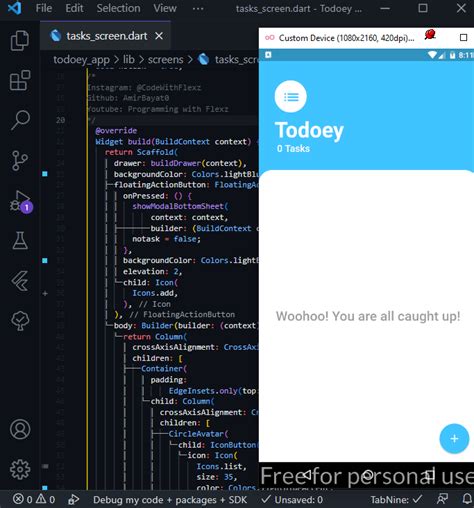 github amirbayat0 todoey app flutter a simple to do app using flutter