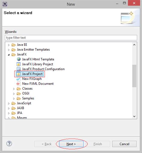 javafx framework tutorial