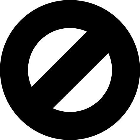 circle slash svg png icon free download 2351 onlinewebfonts