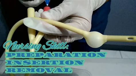 Foley Catheterization On A Male Patient Preparation Insertion