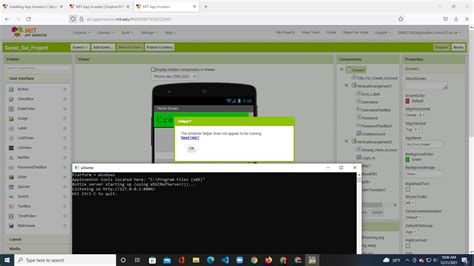 not connecting to emulator aistarter is working 4 by qqqjet mit