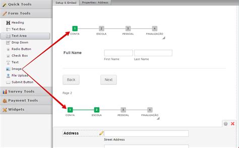 multi step form with progress bar codepen