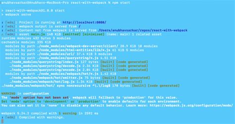 setup a react app with webpack and babel dev community 👩‍💻👨‍💻