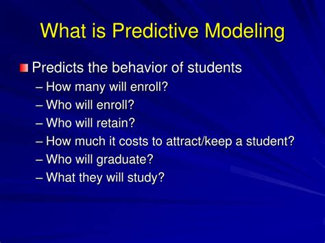 ppt predictive modeling powerpoint presentation id 180050