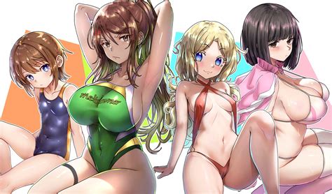 Rule 34 4girls Arm Up Armpits Arms Behind Back Arms Behind Head Arms
