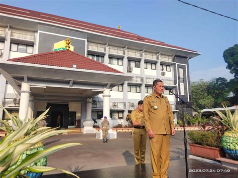Menjelang Hut Kota Serang Ke 16 Syafrudin Ingin Opd Bersih Dari Sampah