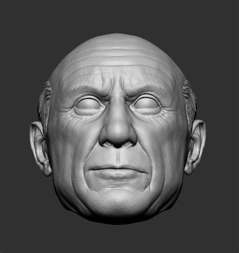 Pablo Picasso Head 3d Model 3d Printable Cgtrader