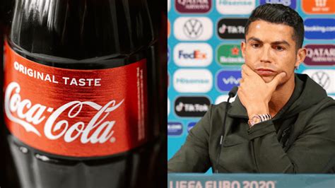 Cristiano Ronaldo Golpeó Las Acciones De Coca Cola