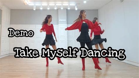Take Myself Dancing Line Dance Demo Youtube