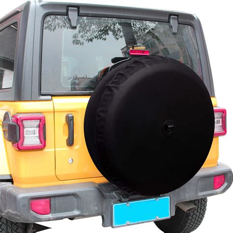 Mopar Jeep Wrangler Black Denim W Logo Spare Tire Cover 32