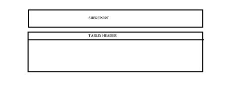 reporting services how to repeat subreport in each page