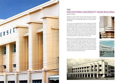 Far Eastern University Main Building Architecture Outdoor Decor