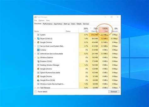 fix windows 10 high disk usage after install latest windows updates