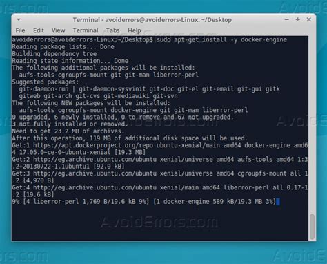 how to install and use docker on ubuntu 16 04 avoiderrors