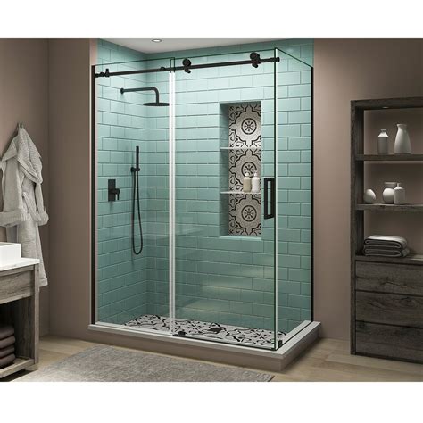 Aston Coraline Xl 56 60 X 32 X 80 Frameless Sliding Shower Enclosure