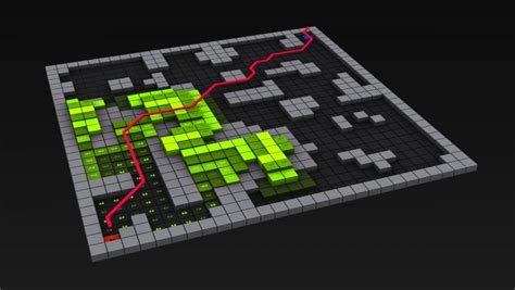 path finding visualizer from vladislav bodyul