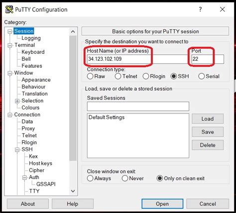 creation of ssh key using putty for gcp prwatech