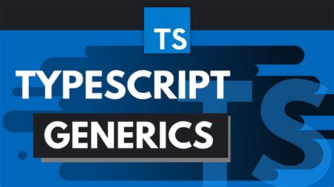 typescript tutorial 6 generics youtube