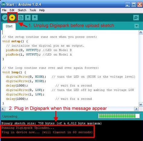 digispark diy the smallest usb arduino 9 steps with