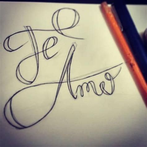 Imagenes De Te Amo Para Dibujar A Lapiz Como Dibujar Te Amo Como My