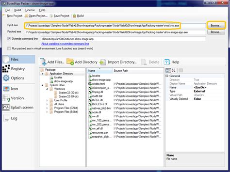 how to package node js application