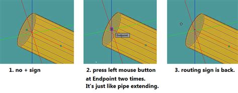 losing continue routing symbol when deleting a component autodesk