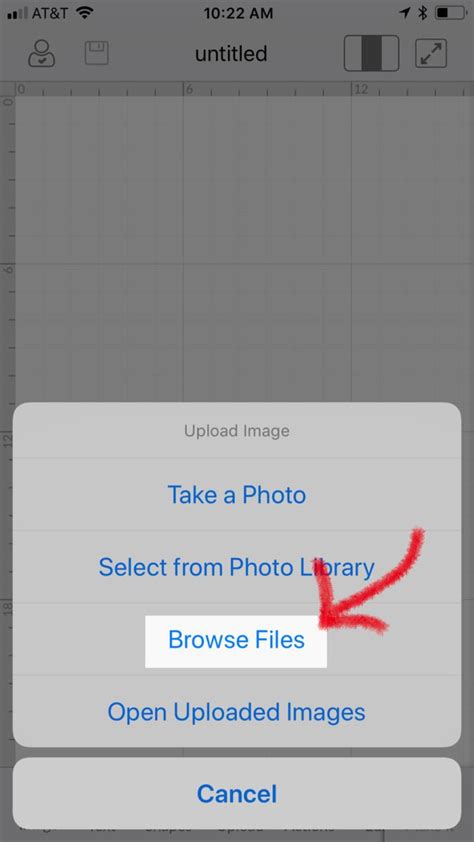 How To Upload Svg Files To Cricut Design Space App On Iphone Ipad