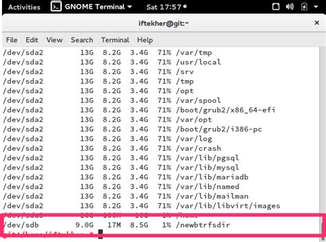 how to use btrfs file system for creating extending and decreasing