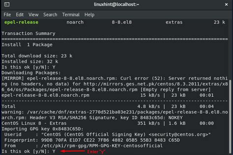 install epel repository on centos or rhel or amazon linux Хостинги